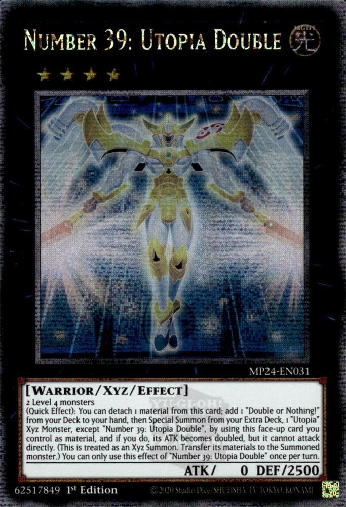 Number 39: Utopia Double MP24-EN031 - (QCSR) – Kantocards