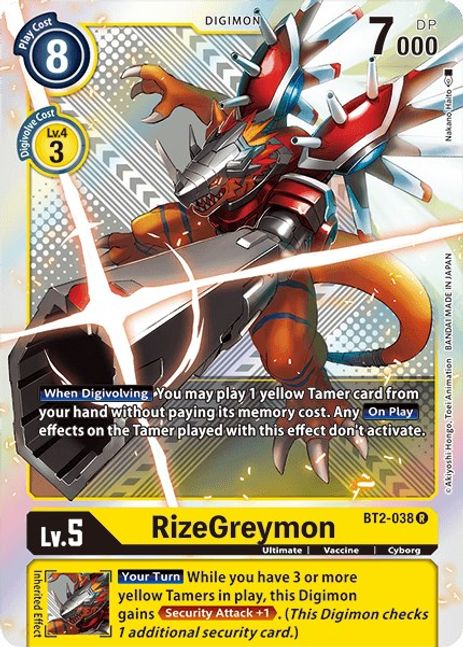 Carta del Digimon CG de la Expansión BT2 – Kantocards