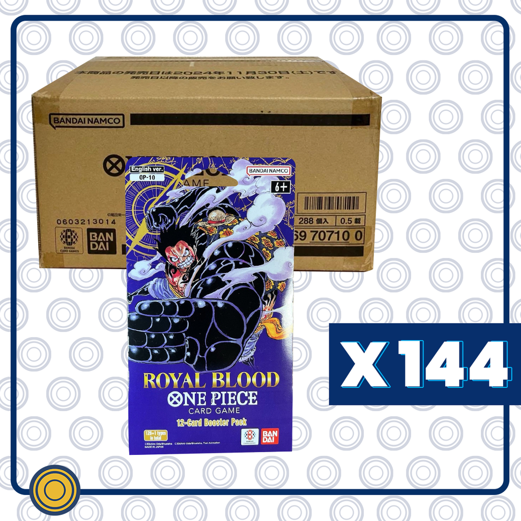 Case de One Piece Card Game - Royal Blood OP10 Blister Pack – Kantocards