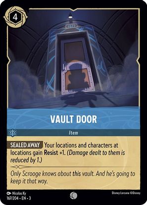 Vault Door 167/204 - Common - Cold Foil – Kantocards