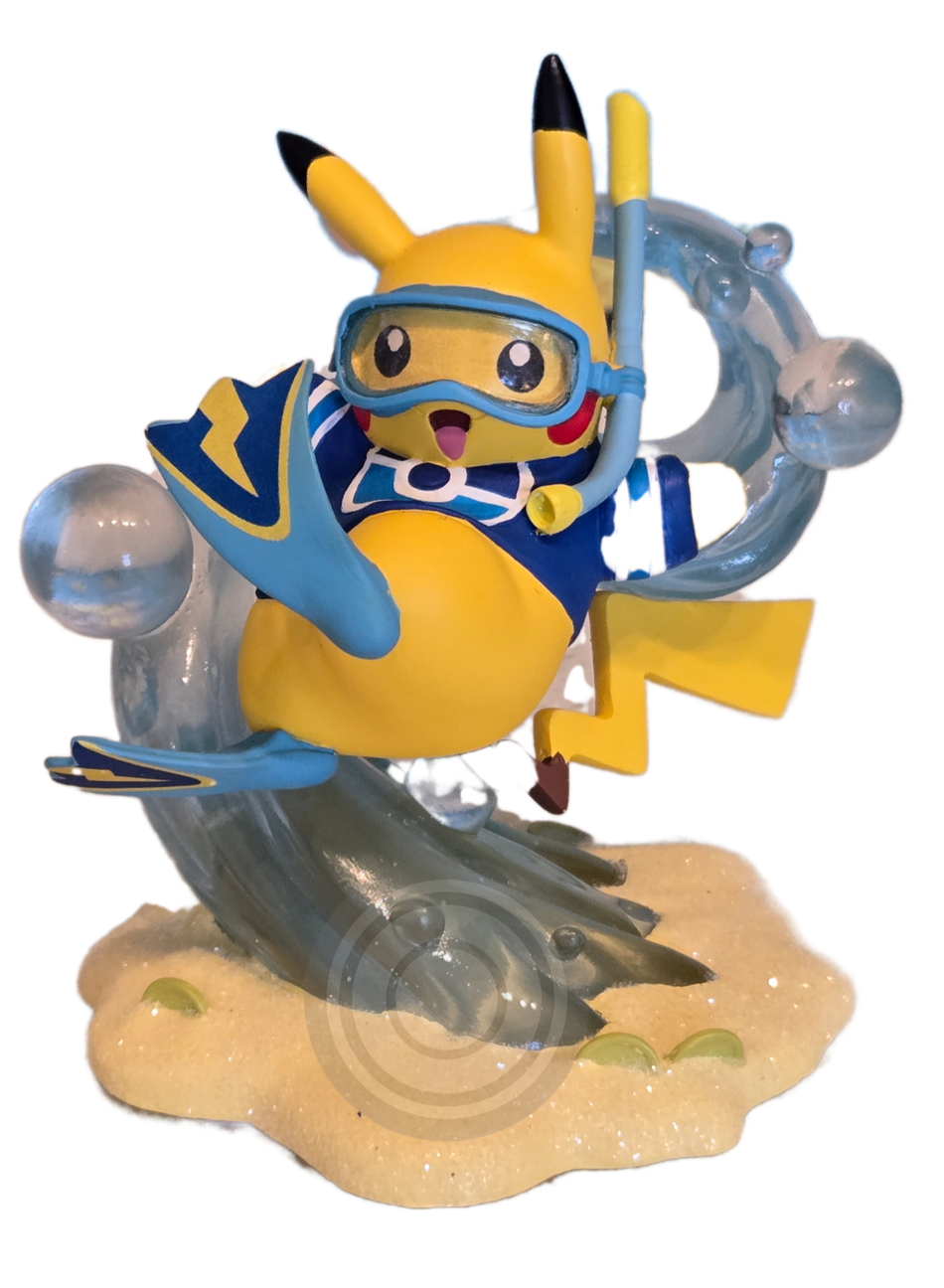 🏖️ Figura de Pikachu del Mundial Hawaii 2024 – Kantocards