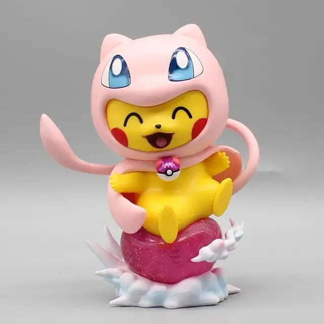 Figura de Pikachu poncho (Mew) – Kantocards