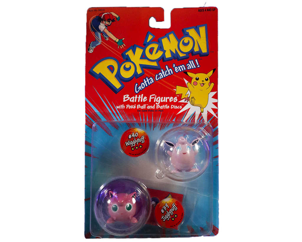 Battle Figures Pokémon Wigglytuff & Jigglypuff – Kantocards