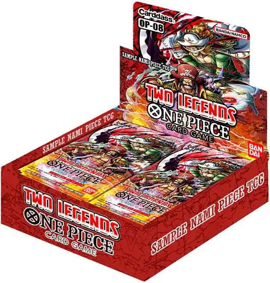 One Piece TCG: Two Legends Booster Box (24ct) (OP-08) - PREVENTA ...