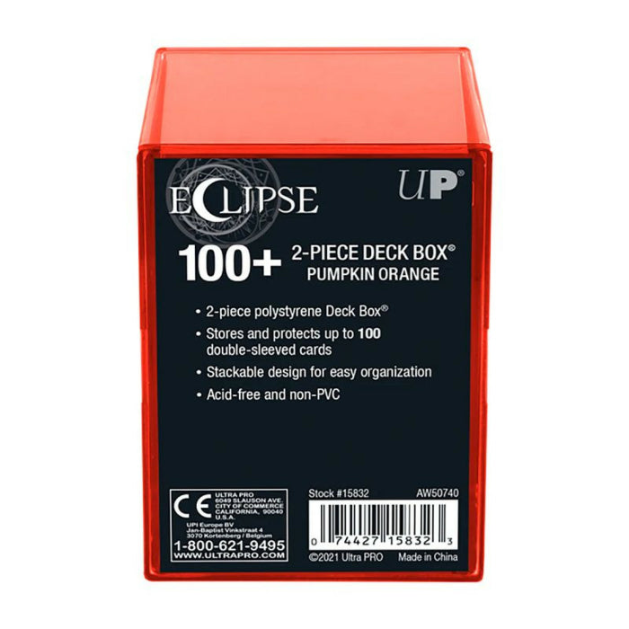 Ultra Pro Deck box eclipse Naranja – Kantocards