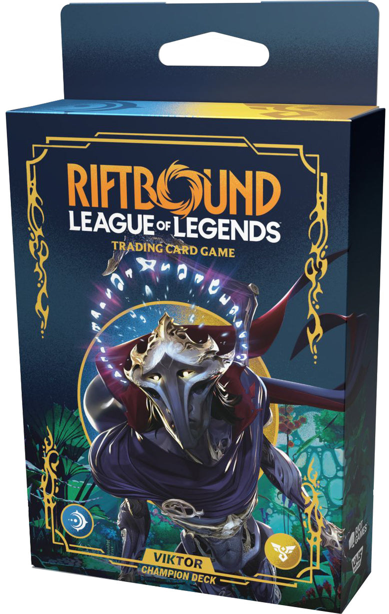 Riftbound TCG: - ORIGINS - Viktor - Champion Deck - LOL TCG - PREVENTA ...