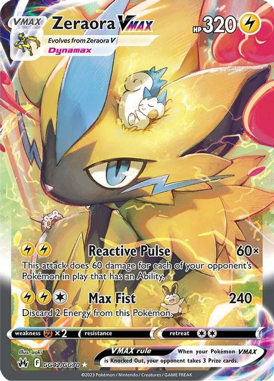 Zeraora VMAX GG42/GG70 – Kantocards