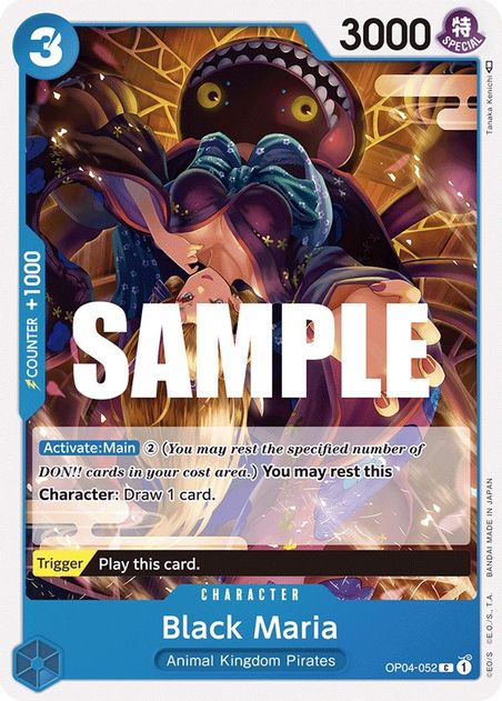 Black Maria - Common - OP04-052 – Kantocards