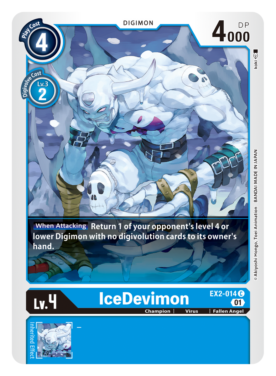 IceDevimon EX2-014 – Kantocards
